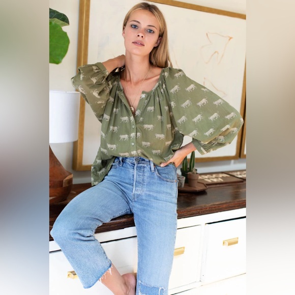 Emerson Fry | Tops | India Collection By Emerson Fry Frances Cotton ...